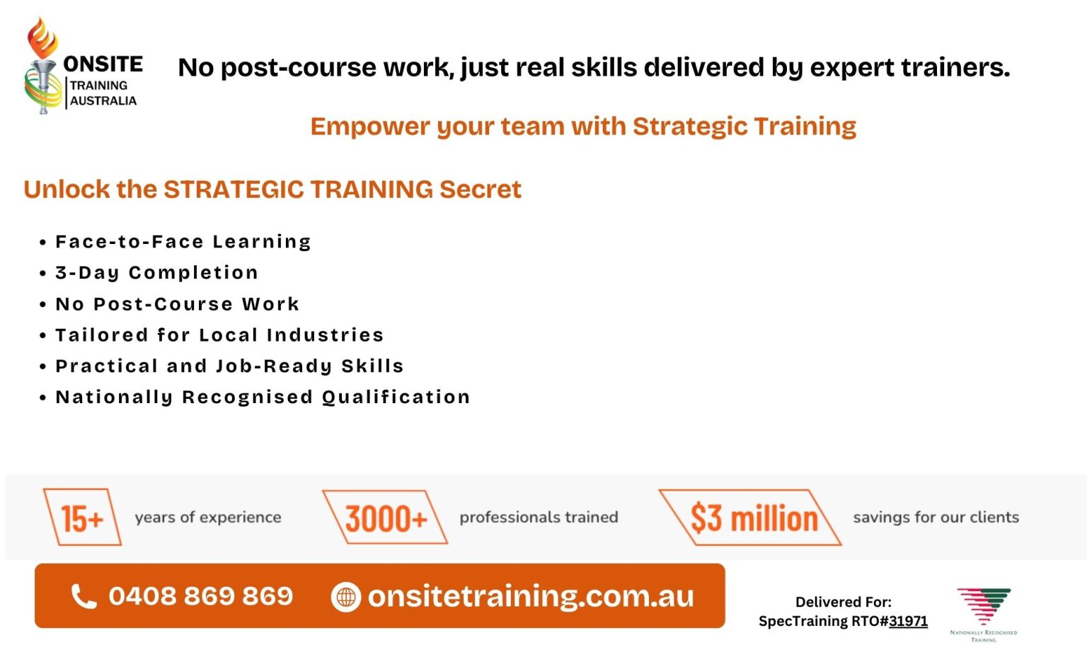 Courses in Sunshine Coast – ONSITE TRAINING AUSTRALIA – Australia’s ...